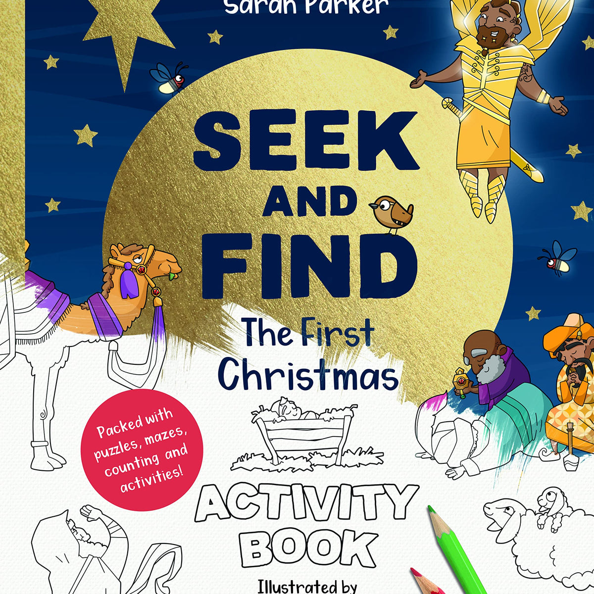 Seek and Find: The First Christmas Activity Book: Packed with Puzzles ...