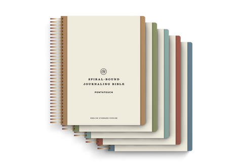 ESV Spiral-Bound Journaling Bible, Five-Volume Set (Hardcover ...
