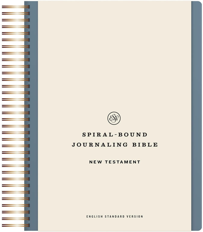 ESV Spiral-Bound Journaling Bible, New Testament (Hardcover ...