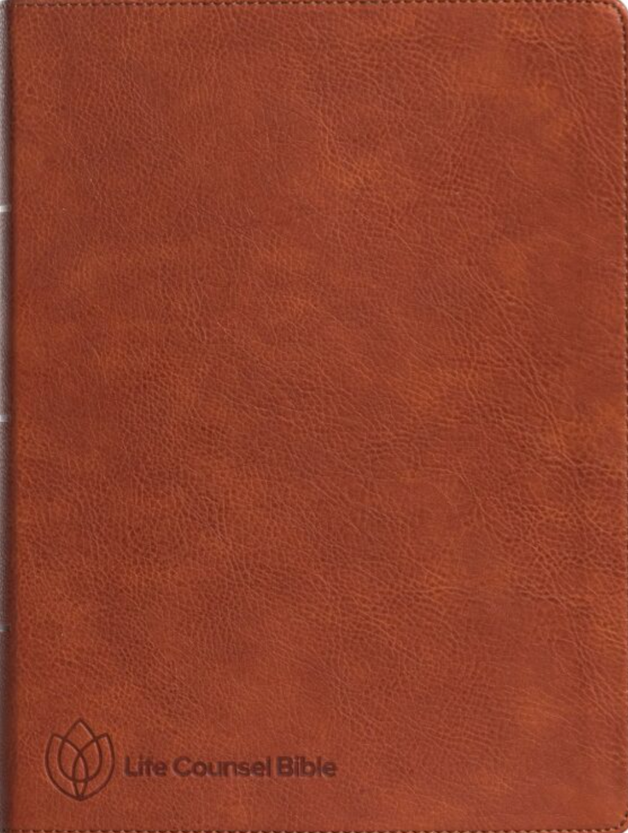 CSB Life Counsel Bible, Burnt Sienna Leathertouch: Practical Wisdom for ...