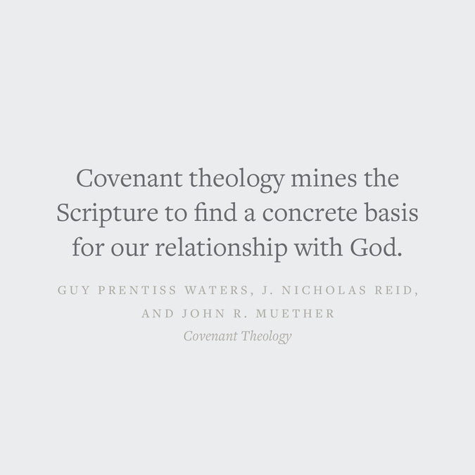 Covenant Theology: Biblical, Theological, and Historical Perspectives ...