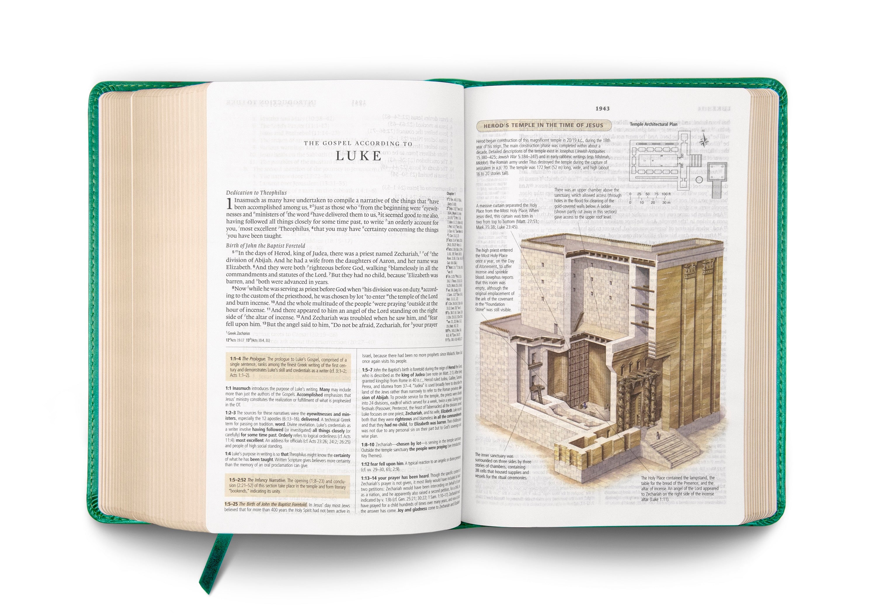 ESV Study Bible, Personal Size (TruTone, Turquoise, Emblem Design) ESV ...