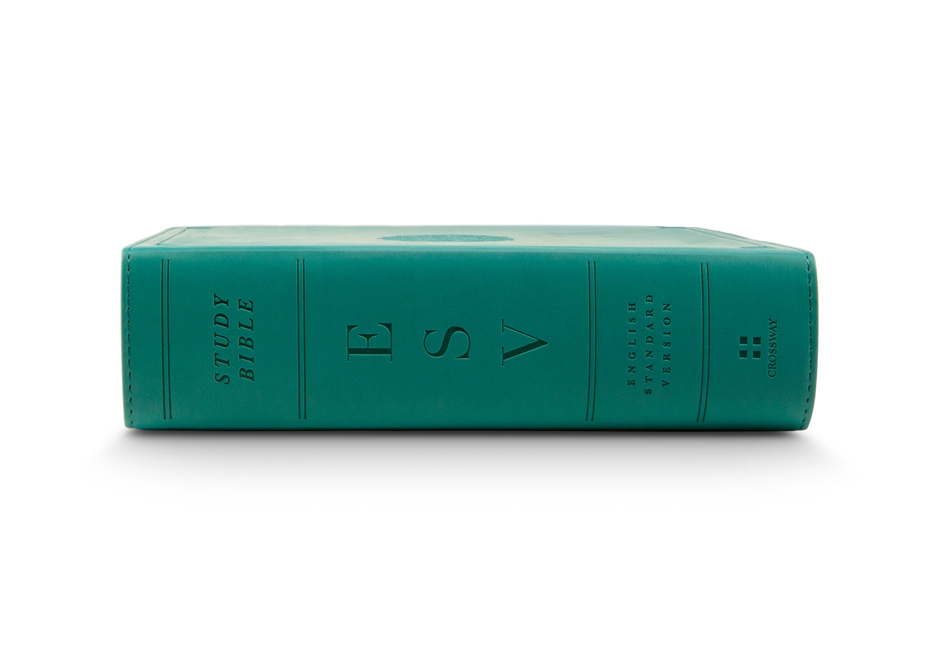 ESV Study Bible, Personal Size (TruTone, Turquoise, Emblem Design) ESV ...
